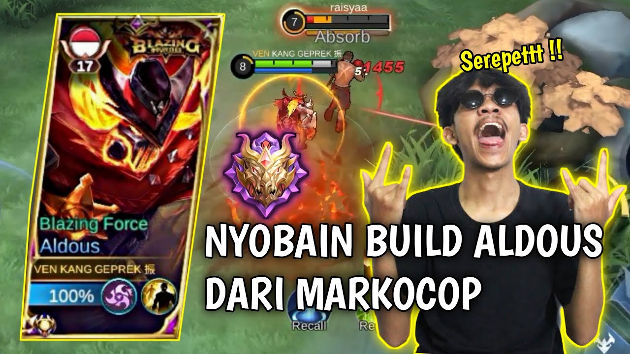 THANK YOU "MARKOCOP" FOR THIS NEW ALDOUS BUILD AND EMBLEM!! 🔥 - Mobile ...