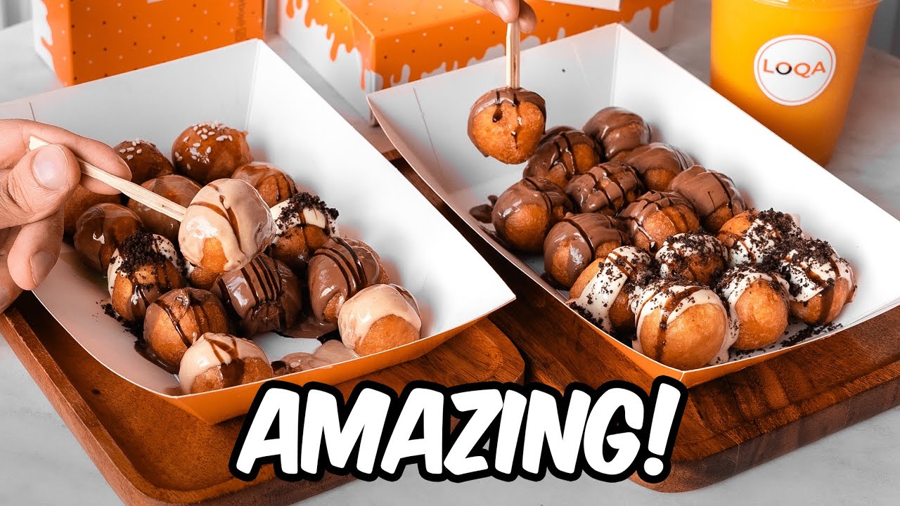 LOQA Desserts - The Best Luqaimat in Dubai - YouTube