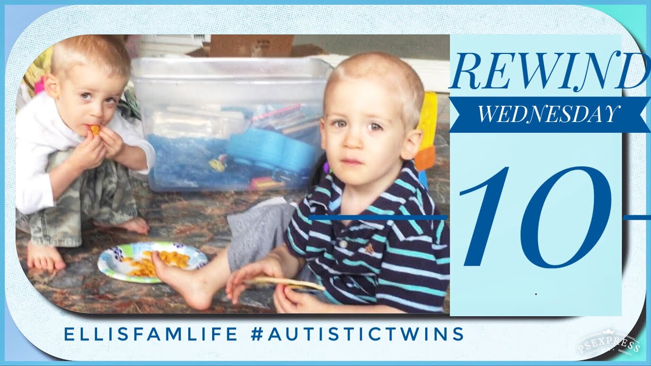 🧩👬 CUTE AUTISM BOY TWINS NONVERBAL AUTISTIC l Rare Moments of Them ...