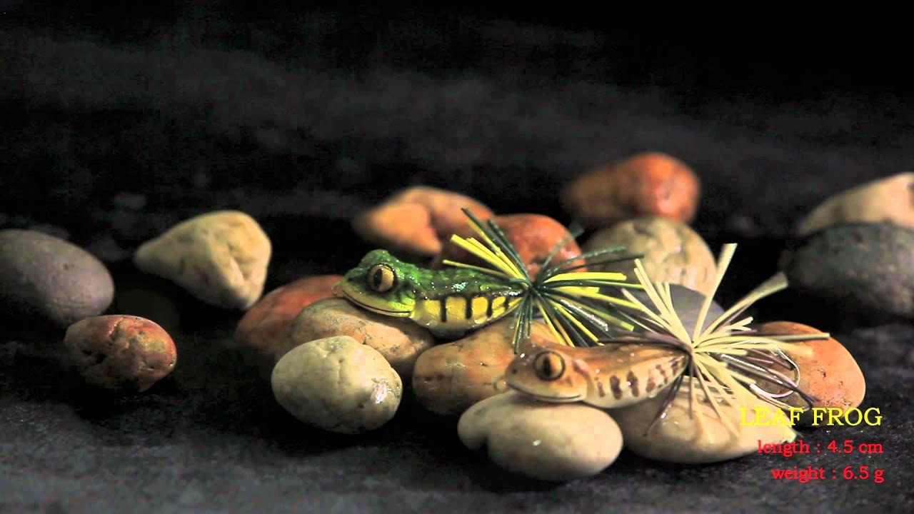 Lures Factory's Leaf Frog - Action Shots - YouTube