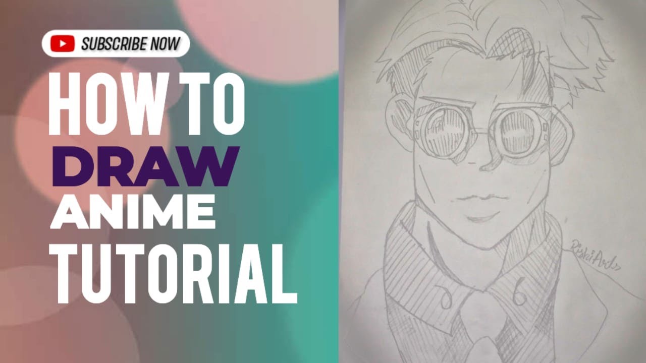 HOW TO DRAW ANIME // STEP BY STEP TUTORIAL // RISHI DRAWING ACADEMY ...