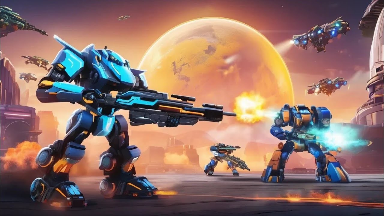 MY FIRST MECH ARENA SHOOTING GAMEPLAY ANDROID IOS PC GAMES - YouTube