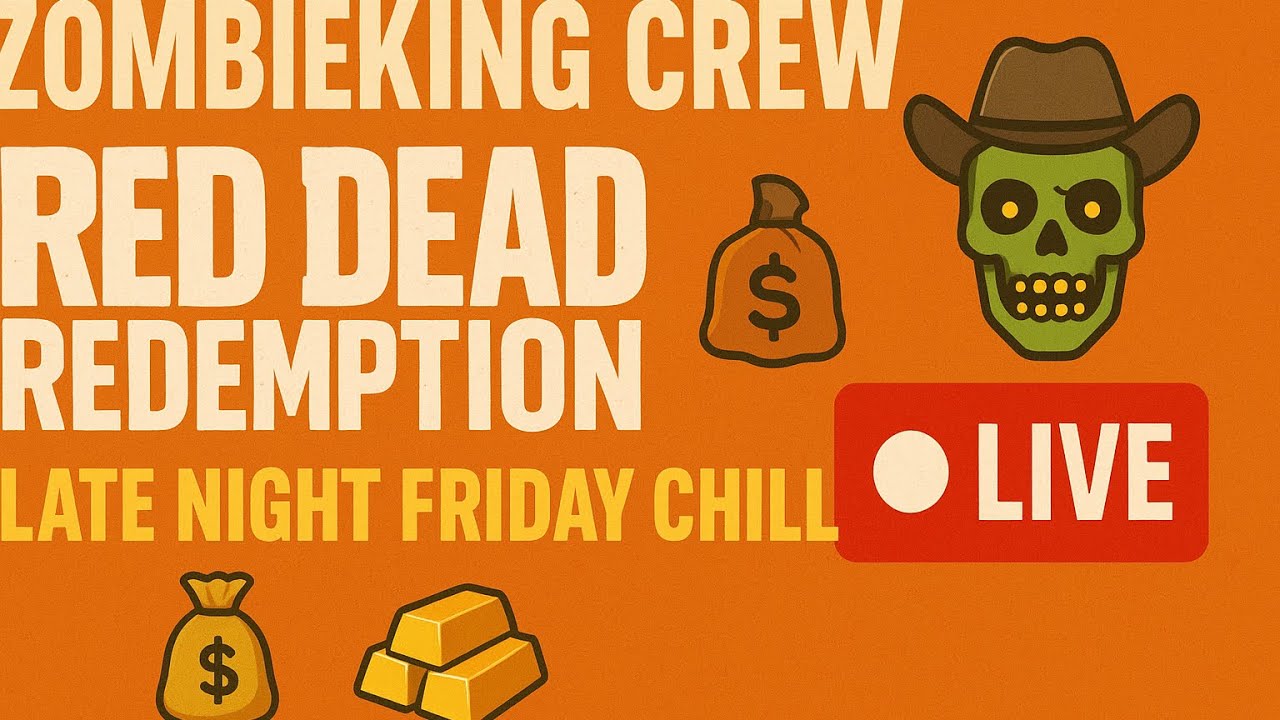 🧟‍♂️🫅🏻 Red Dead Redemption live and late night Friday chill - YouTube