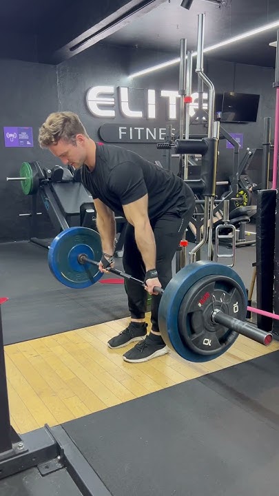 Barbell Underhand Bent Over Row Youtube