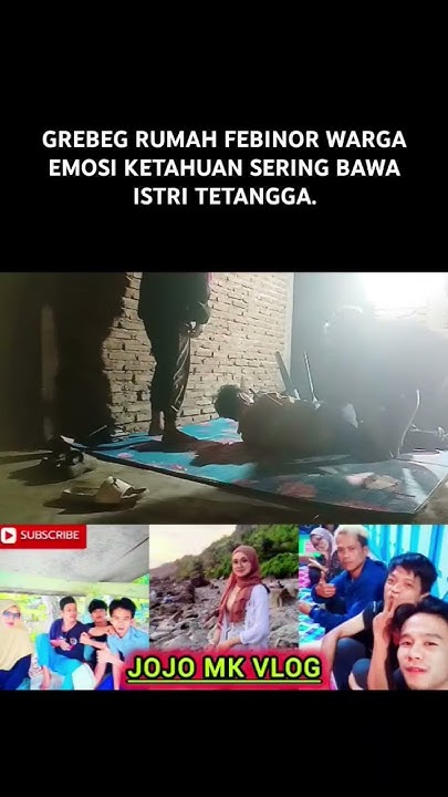 GREBEG RUMAH FEBINOR SAAT LANCARKAN AKSINYA. #feedshorts #aryaadi - YouTube