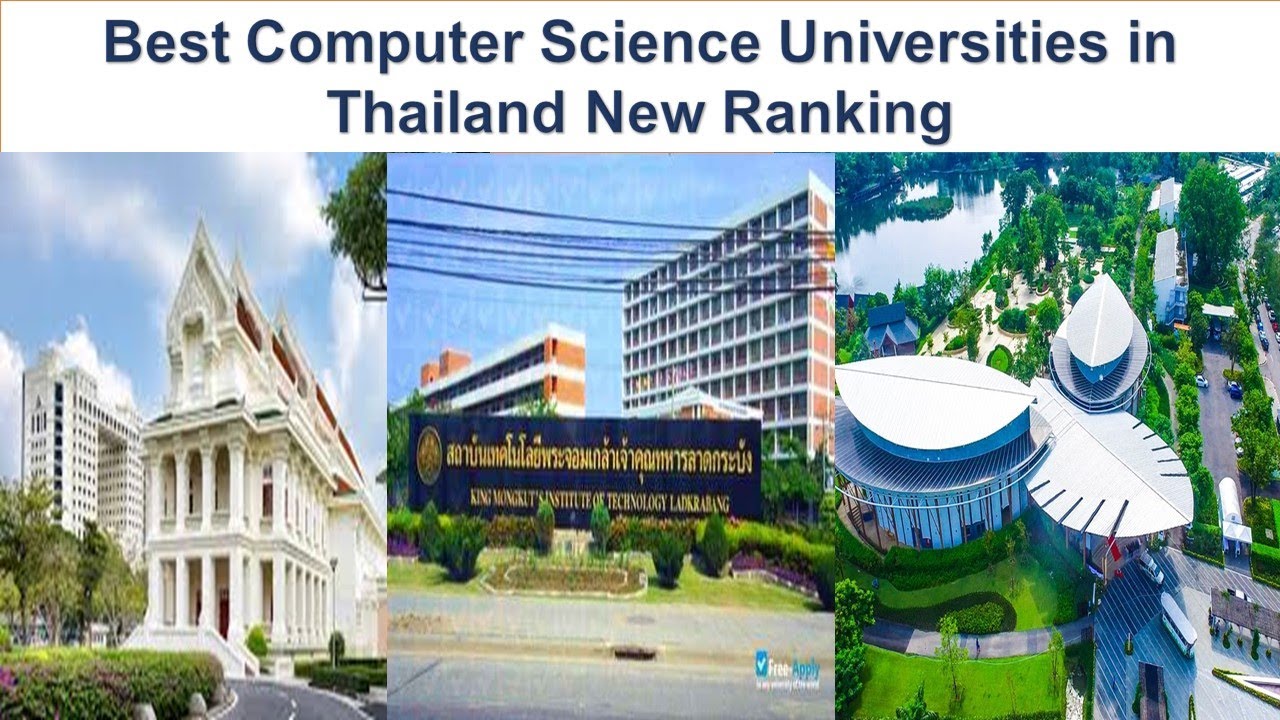 BEST COMPUTER SCIENCE UNIVERSITIES IN THAILAND NEW RANKING - YouTube