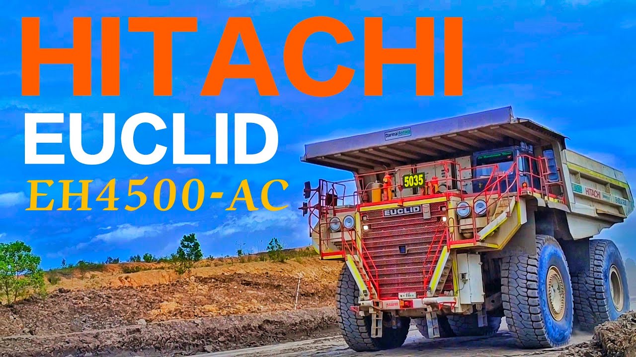 HITACHI EUCLID EH4500-AC ELECTRIC TRUCK - YouTube