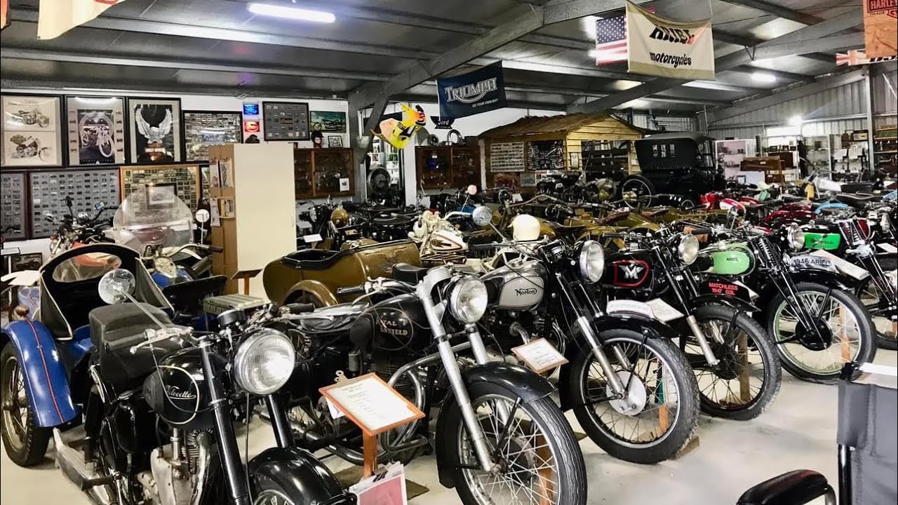 Panorama Motorcycles Museum, Roadvale, Queensland Australia - YouTube