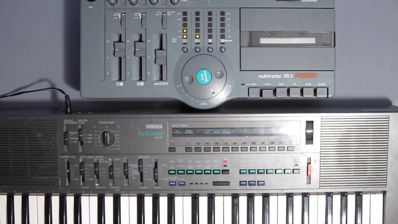 Yamaha MK100, Fostex XR3 'On Hold Forever' Jamuary Day 2 - YouTube