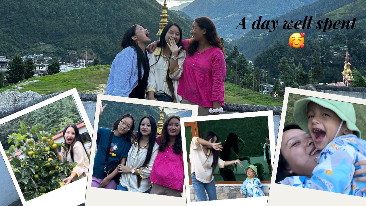 A day spent well with friends ️|| Thupsang Dargye ling Monastery(# ...