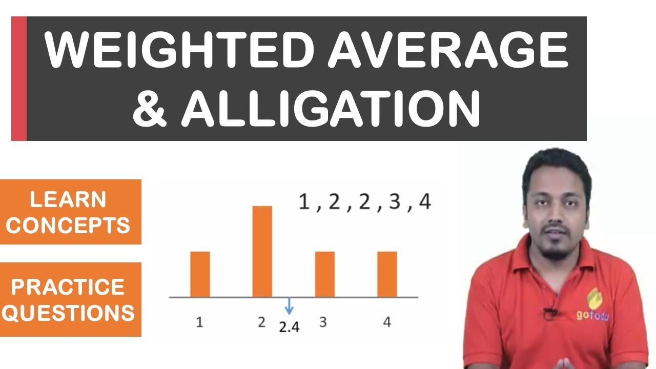 Weighted Average and Allegation Concepts with Practice Examples for CAT ...