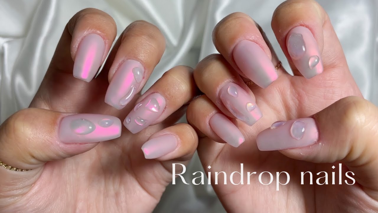Sub 가을맞이 초간단 매트 파우더 네일💅☔️ 팁 연장 무광네일 파우더네일 덩어리 네일 Asmr 셀프네일 Youtube