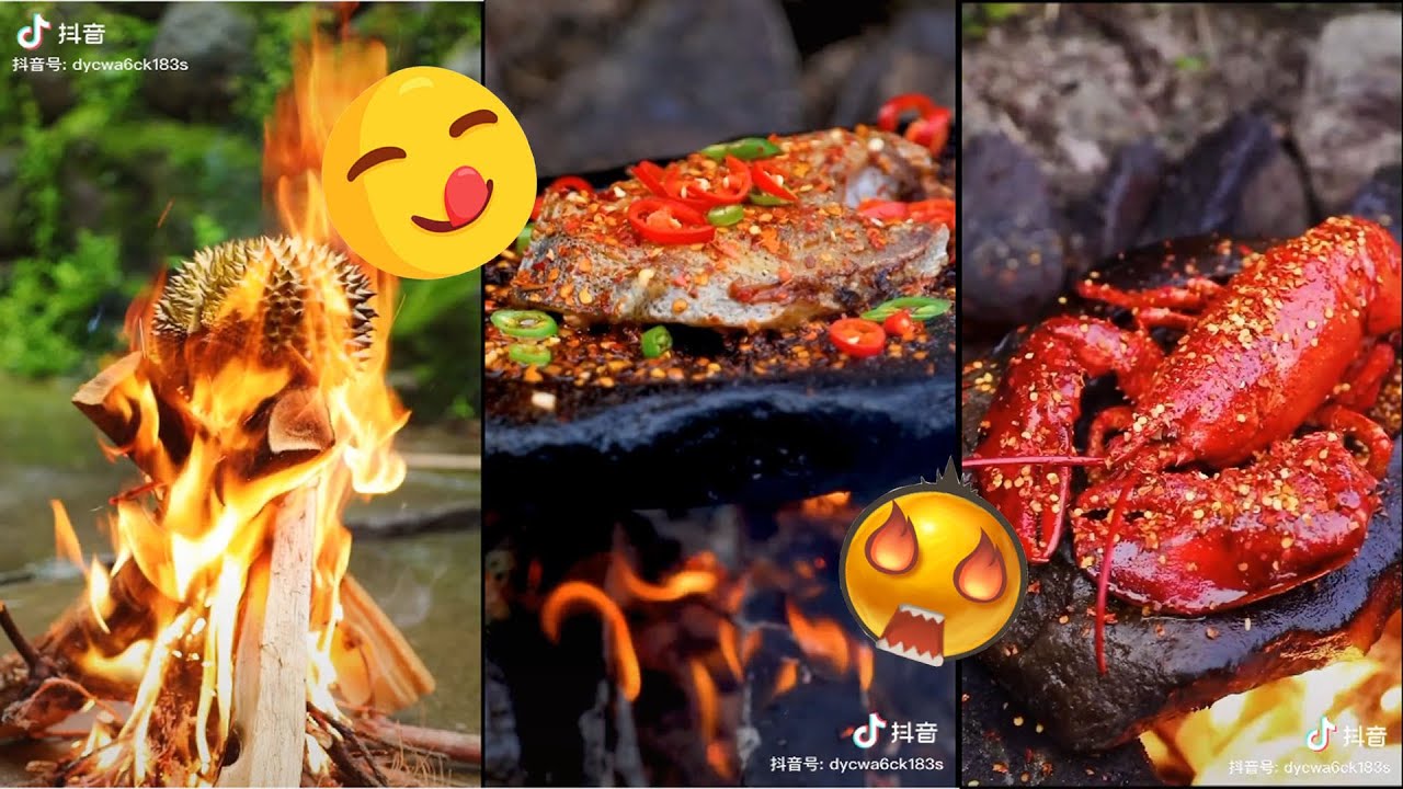 Chinese Man Eating Strange Food🤤🤤 With Salt And Peppers | Eating Show ...