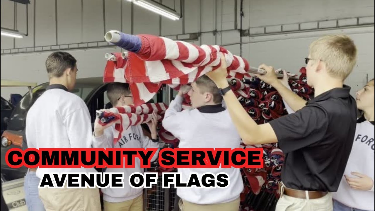 Community Service | Avenue of Flags - YouTube