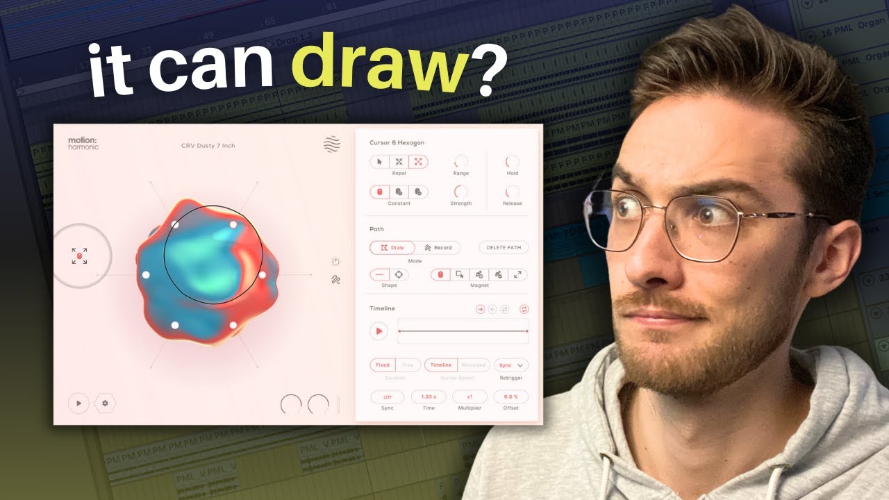 Draw In Your Distortion With Motion: Harmonic - YouTube