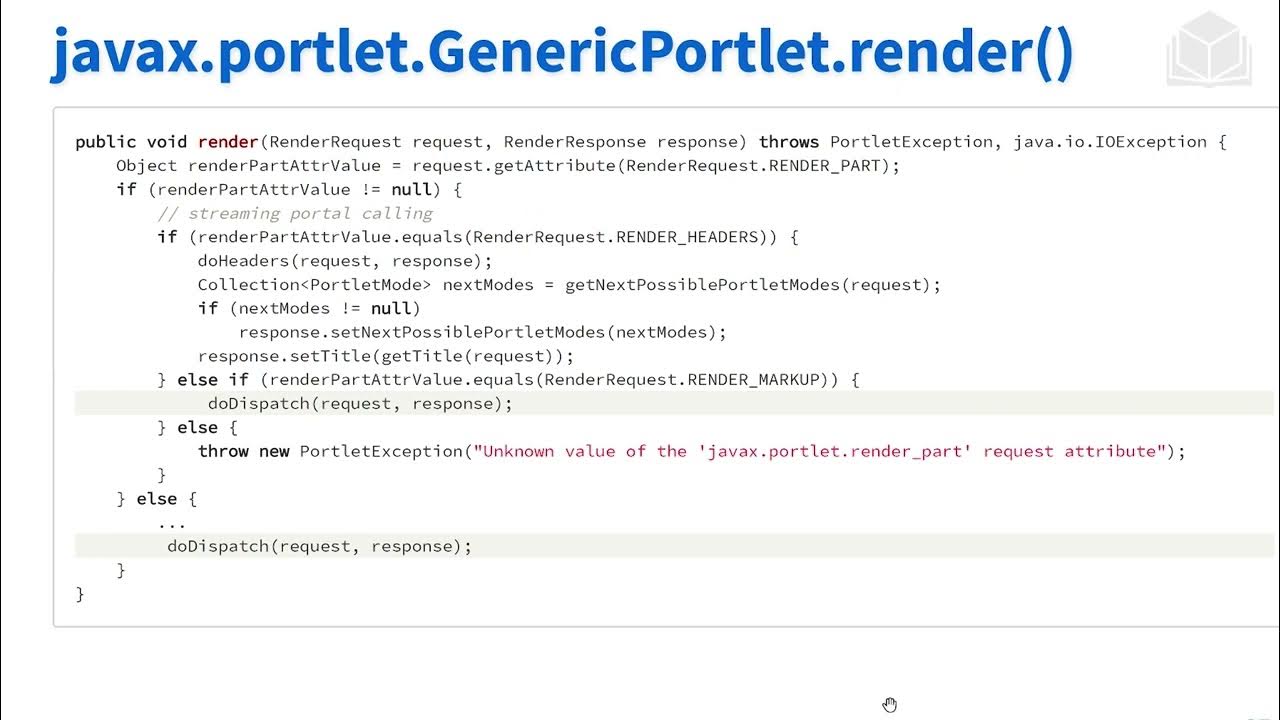 part 2 Portlet Lifecycle - YouTube
