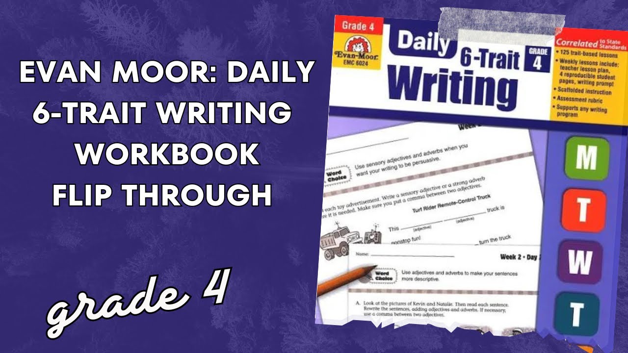Daily 6- Trait Writing Work by Evan Moor for Grade 4 | Fourth Grade ...