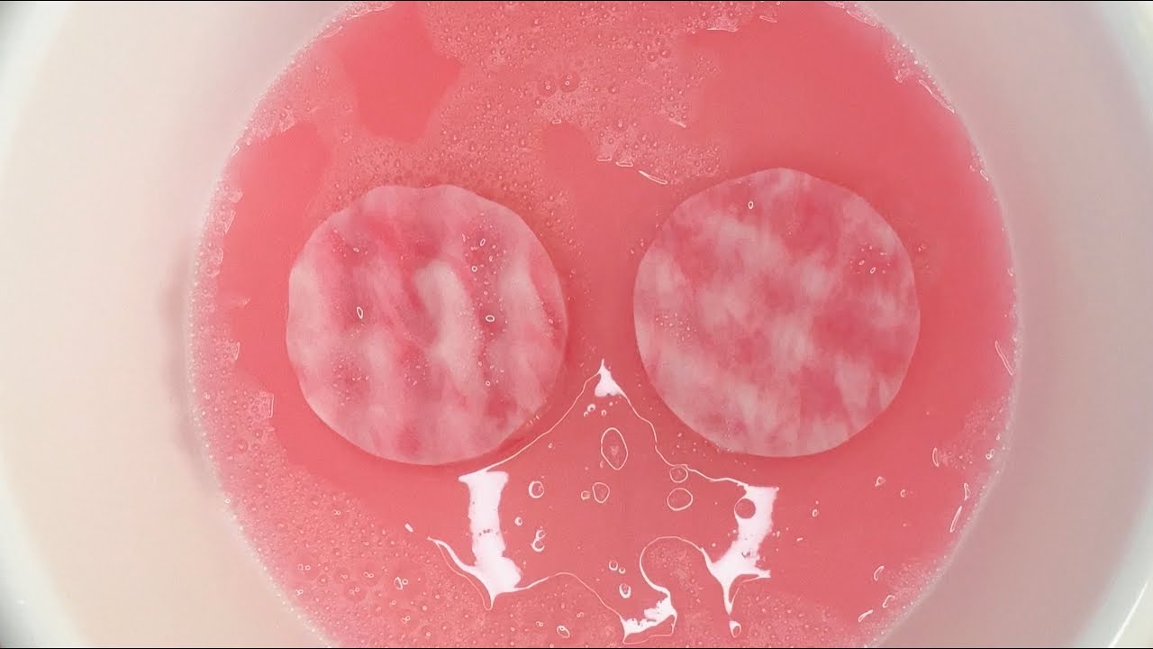 ASMR 💕 PINK SQUEEZE 💕RINSE💕 - YouTube