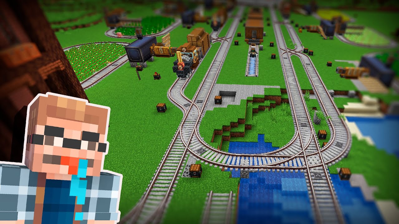 Effortlessly Connect Your Farms with Create Mod Train System | S5 Ep 20 ...