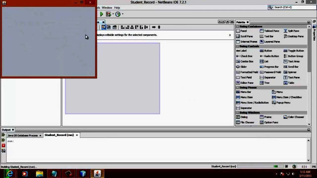 Creating Database Application in Netbeans 1/4 - YouTube