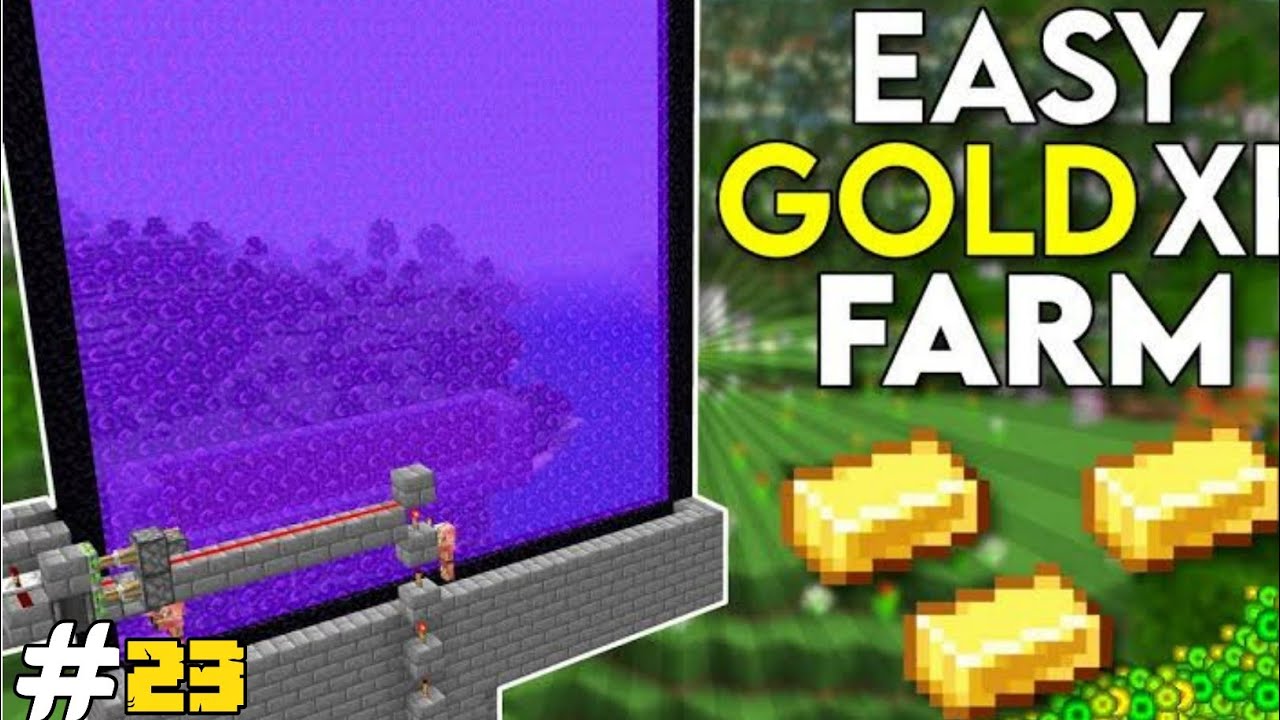 I Made The Giant Thanos Gold Farm In Minecraft | Survival Series Ashish ...