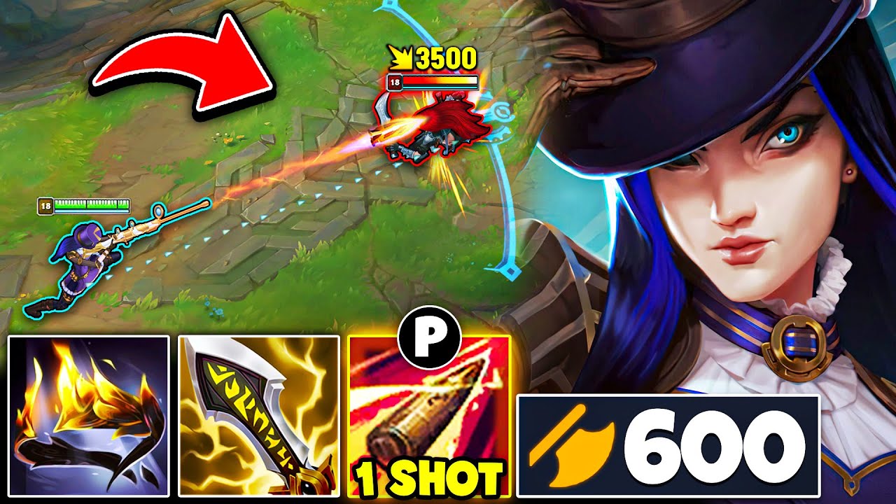 Caitlyn, but I have 600 AD and one-shot you with a single auto (1 ...