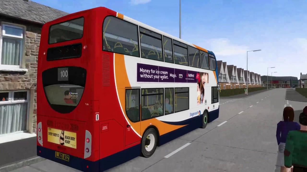 OMSI 2 Humber UK Map Live stream** Route 100 - YouTube