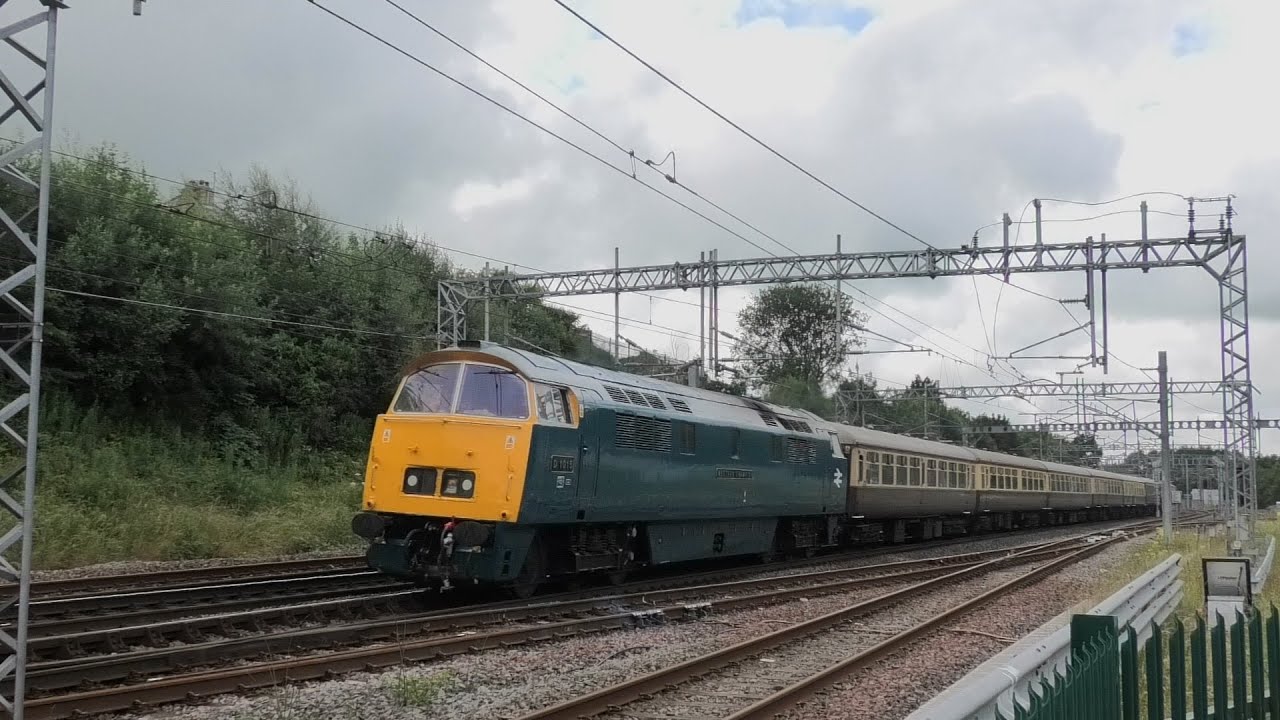 Rare Western Race On The WCML - YouTube