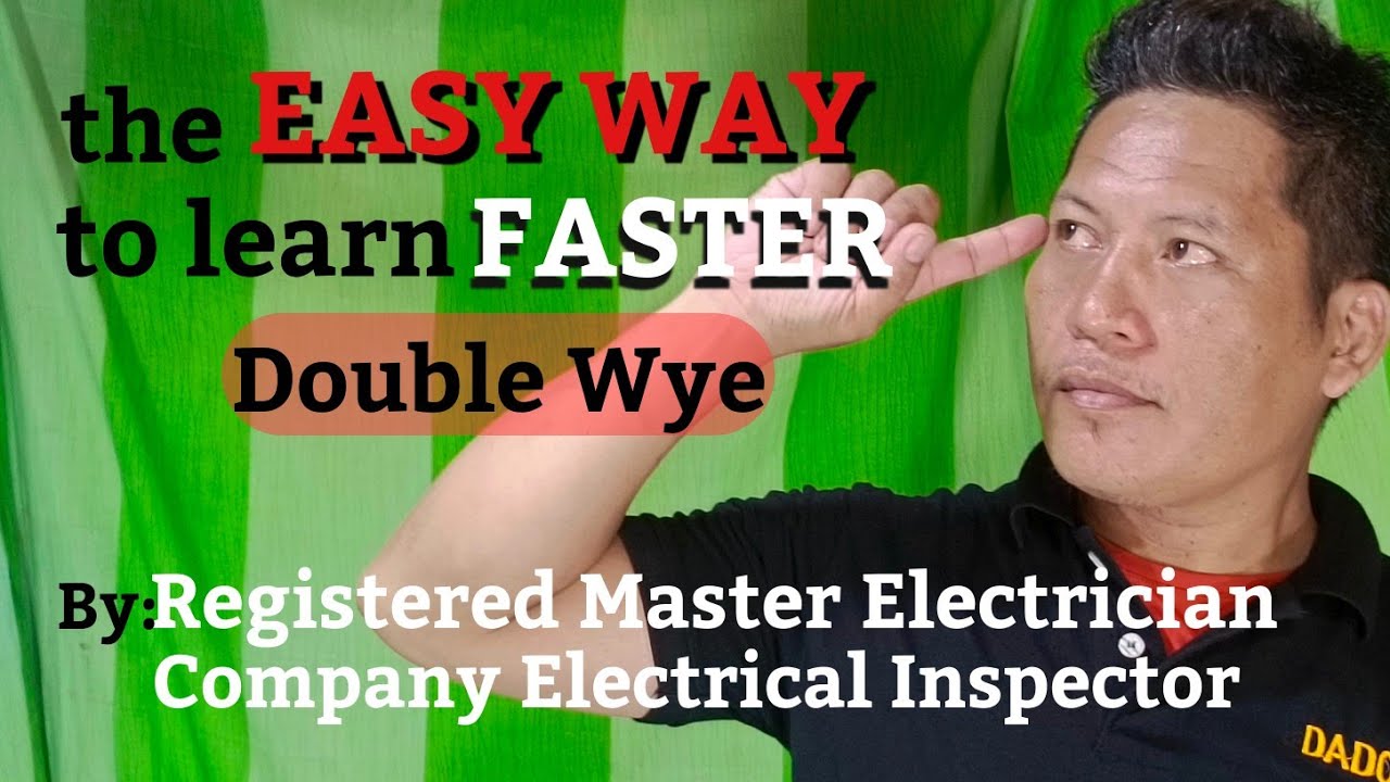 Paano ang DOUBLE WYE connection #easytolearn #electricmotor #rewinding ...