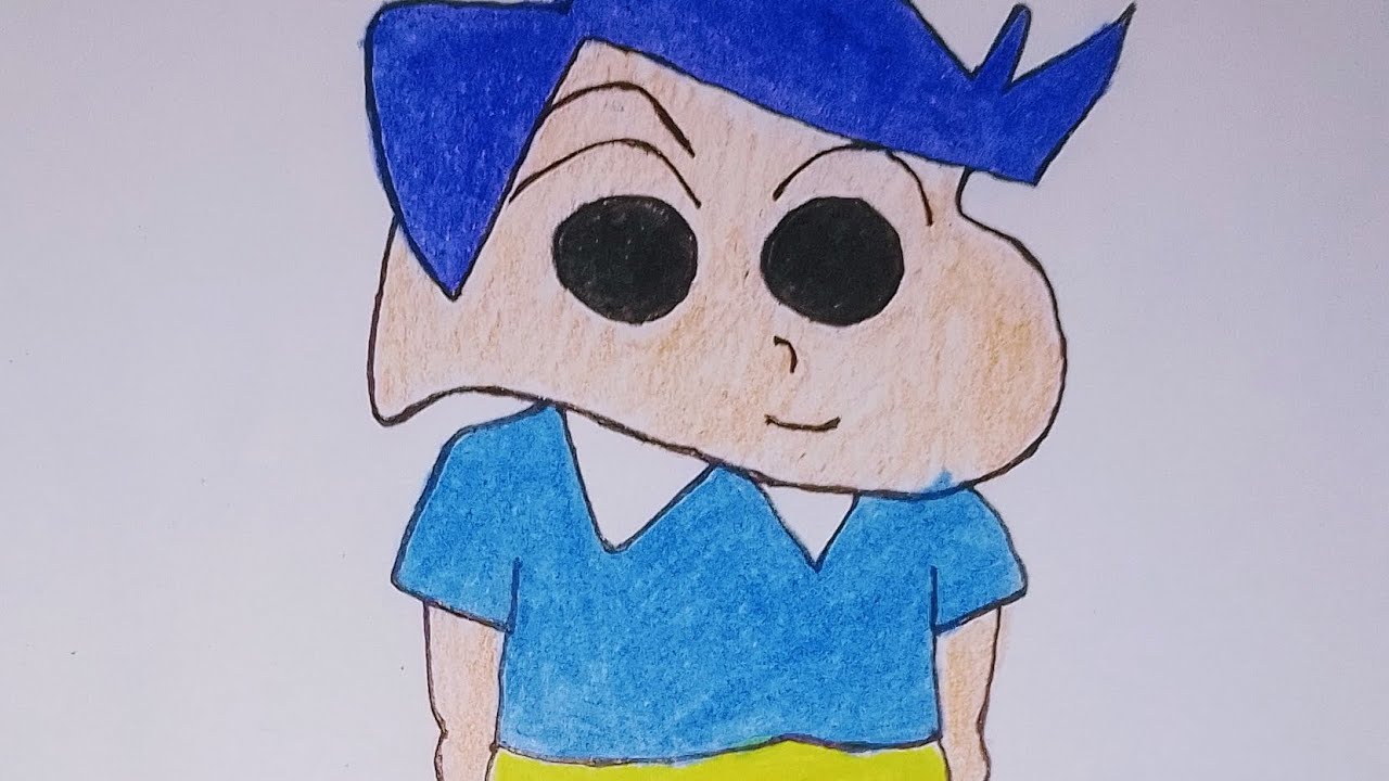 Toru kazama (Shinchan friend) easy drawing #art #shinchan #trending ...