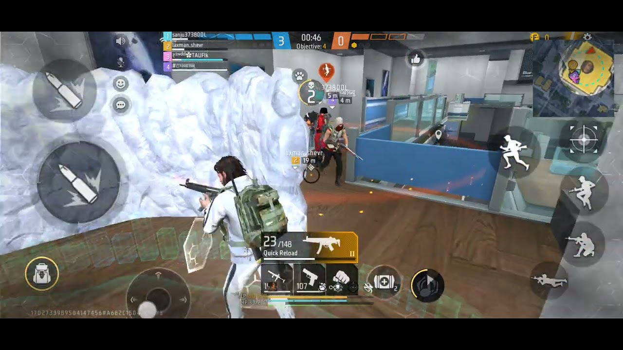 free fire game live setting - YouTube