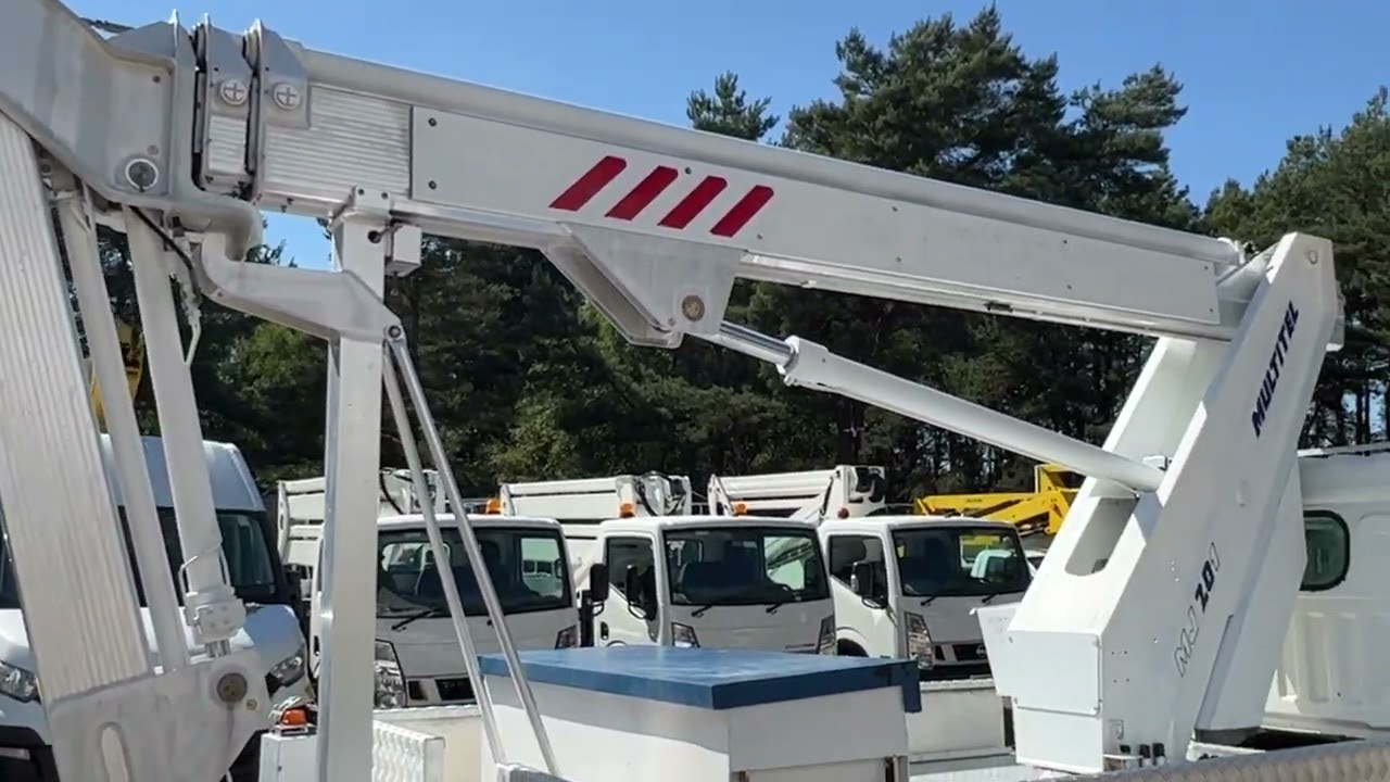 Nissan Cabstar 3.5 ton Multitel MJ201 Cherry Picker Access Platform ...