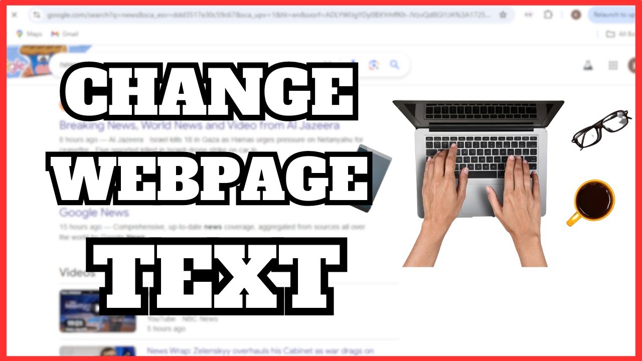 How To Edit a Web Page Change Text in Your Browser || Full Guide - YouTube