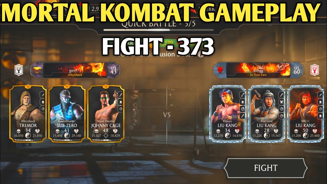 Mortal Kombat Mobile Gameplay || MK Mobile || Faction War || Fight ...