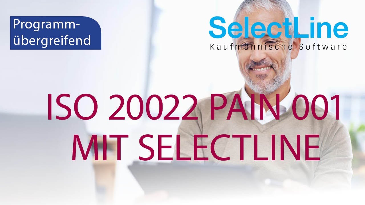ISO20022 pain 001 mit SelectLine - YouTube