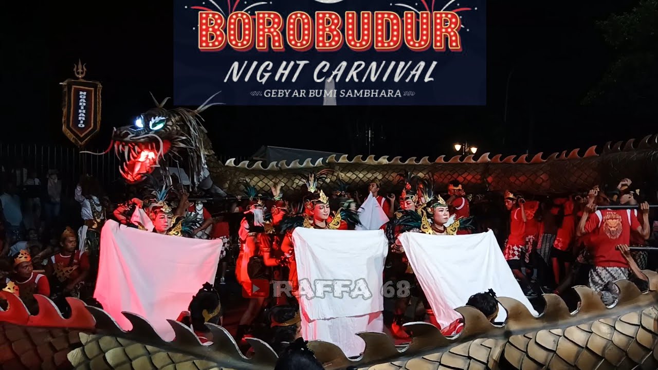 Borobudur night carnival kontigen desa ngadiharjo #karnaval # ...