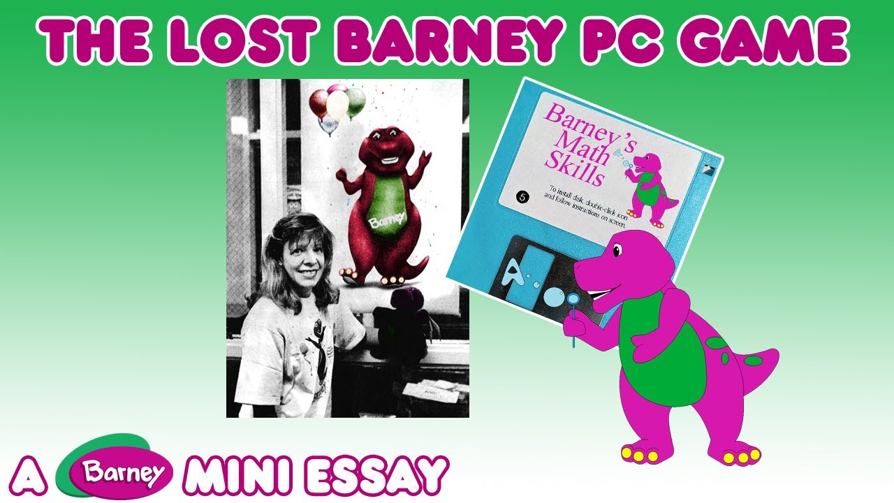 The Lost Barney PC Game (Video Essay) - YouTube