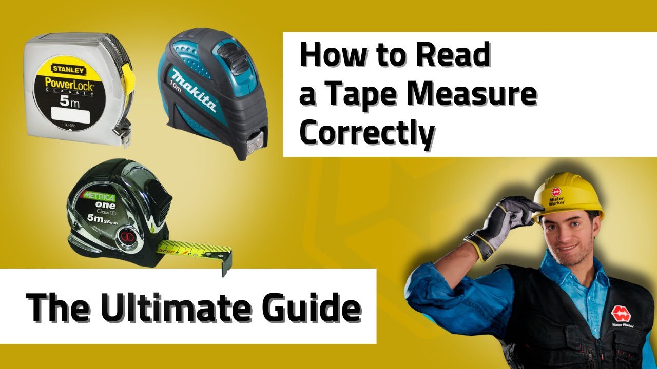 How to Read a Tape Measure Correctly (2025 Guide) - YouTube