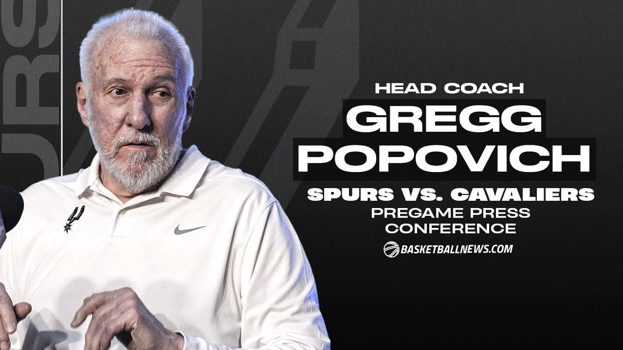 Spurs Head Coach Gregg Popovich on What Still Gives Him Satisfaction as ...