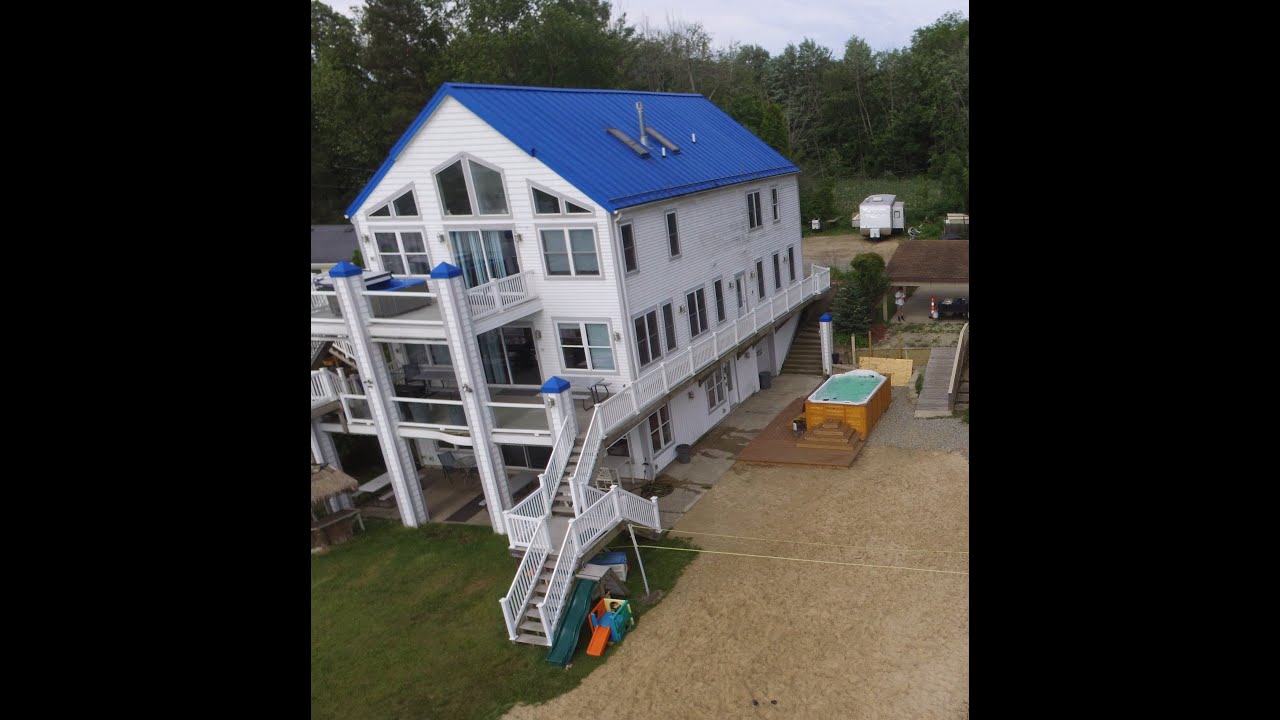 Campau Lake Heaven waterfront vacation rental lodge- Grand Rapids, Mi ...