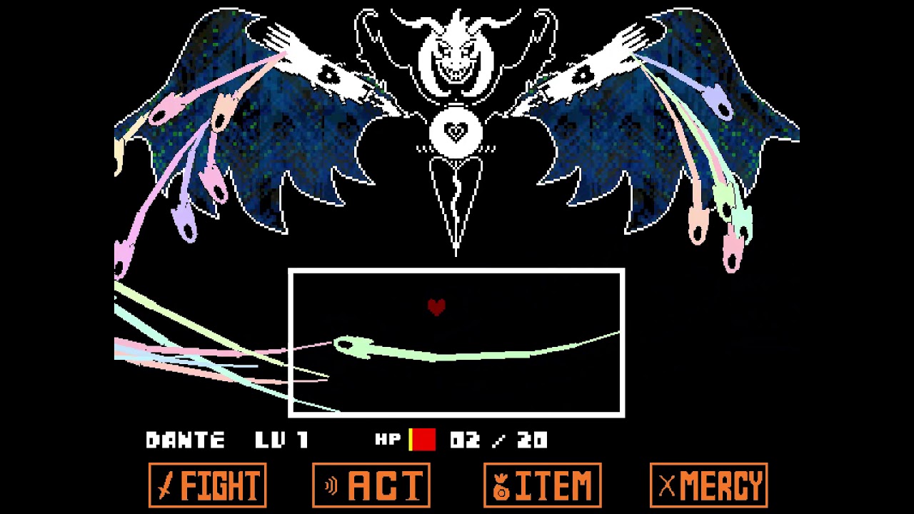 Undertale: Asriel fight - YouTube