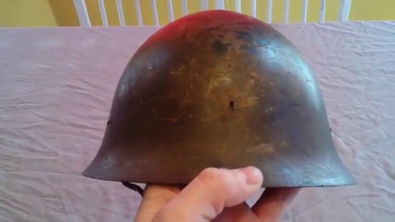 My World War Two Type 90 Japanese Helmet - YouTube