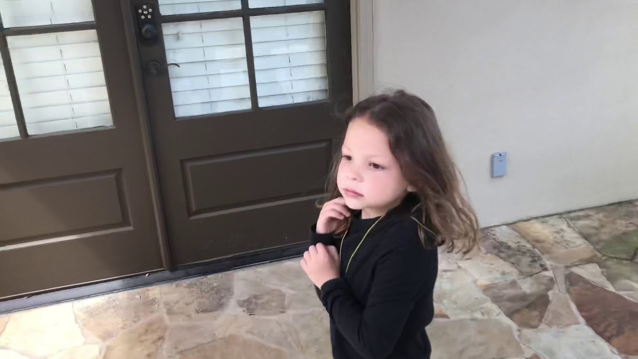 Two girls show off house - YouTube