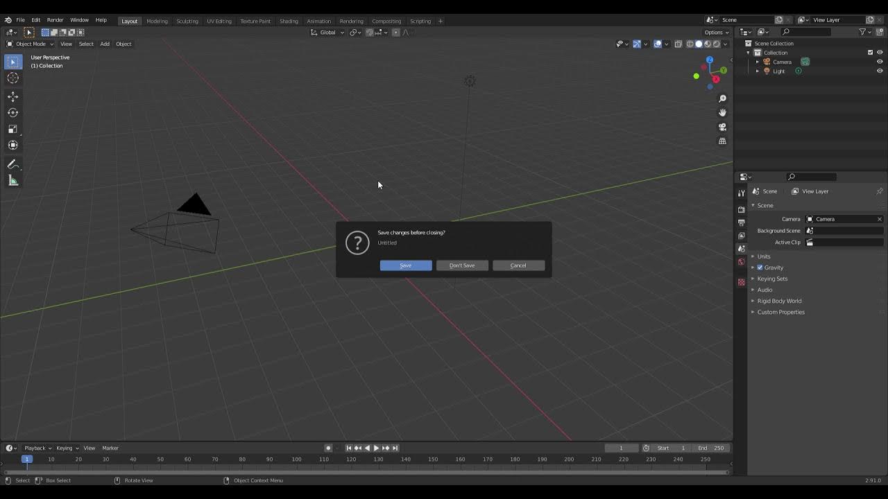 Blender doughnut any% speedrun (with shortcuts) - YouTube