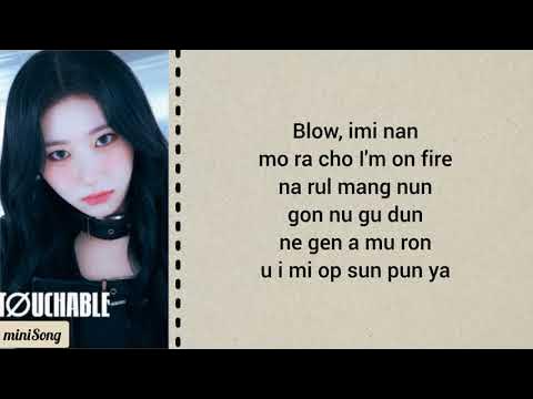 ITZY - UNTOUCHABLE Easy Lyrics - YouTube