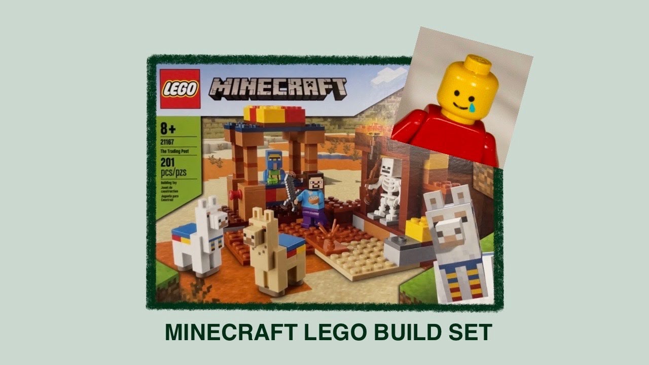 BUILDING LEGOS! (Minecraft Lego Build Set) - YouTube