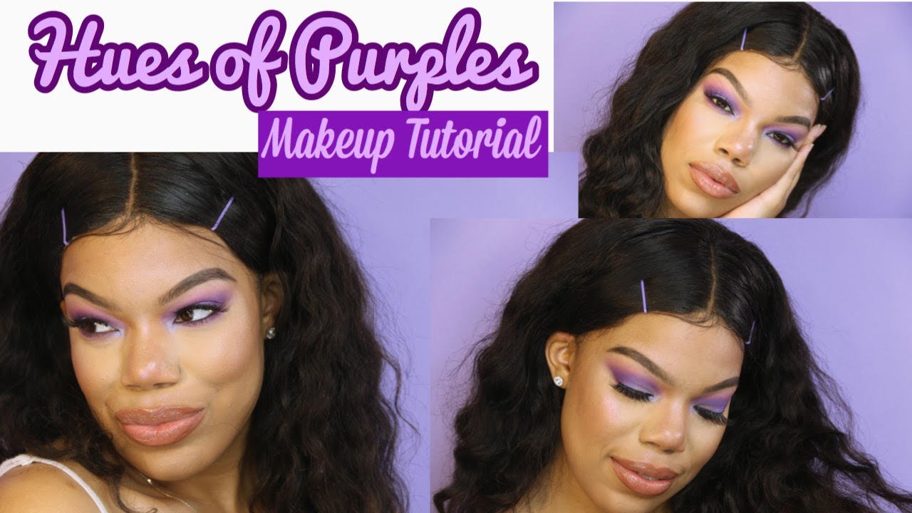 💜 Hues of Purple Makeup Tutorial | Feat. Revlon New Photo Candid ...
