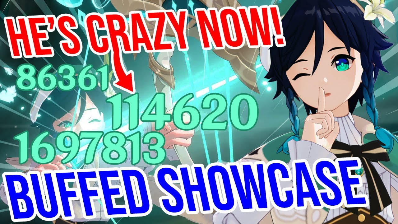 How GREAT are Venti's Buffs? C0 Showcase and Consetellations Too ...