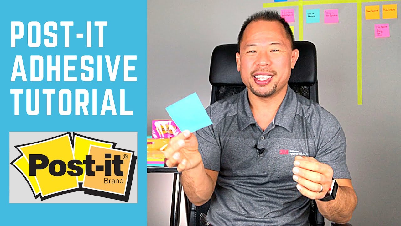Post it Note Adhesives Tutorial YouTube Post it Note Adhesives Tutorial YouTube