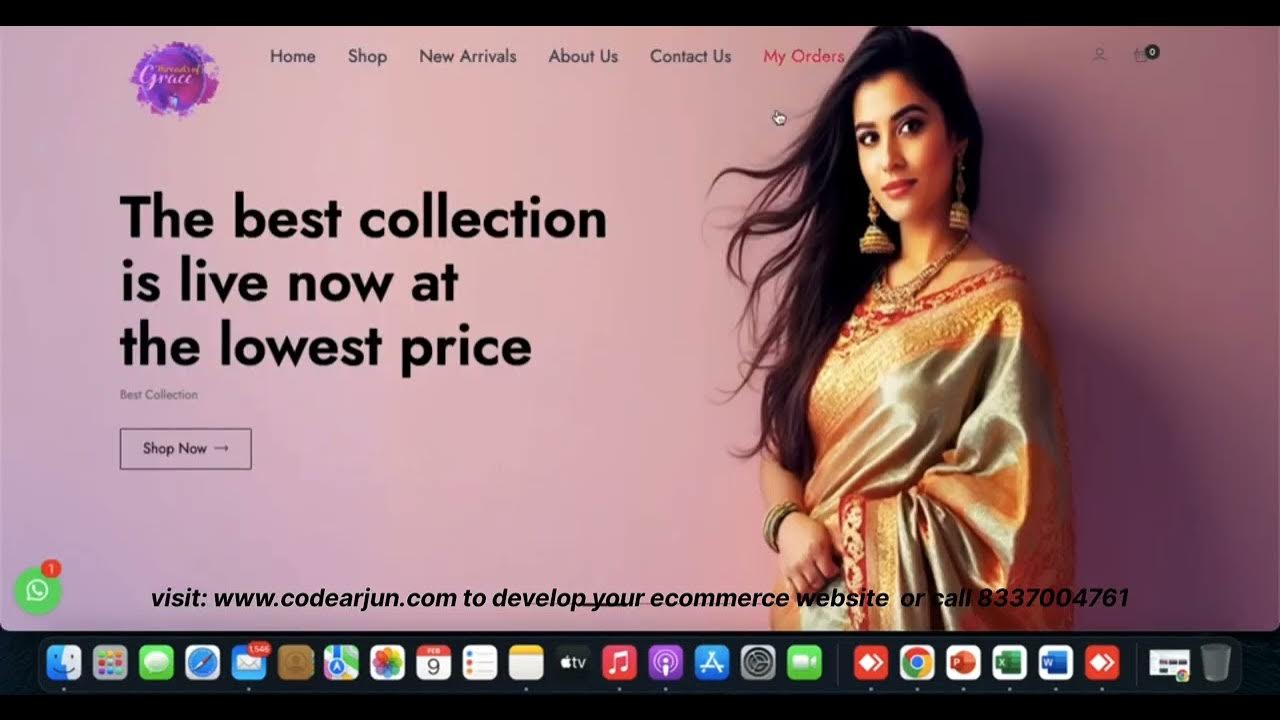 Ecommerce website development | Code Arjun | Website Development | Ecommerce - YouTube